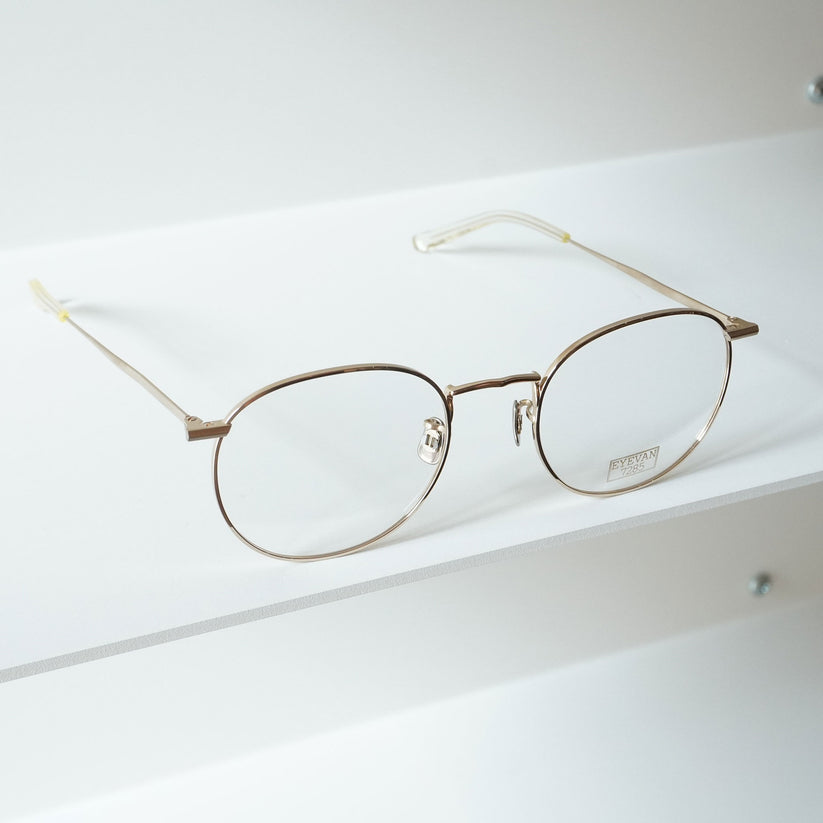 EYEVAN 7285 アイヴァン 7285 / 1012 / 902 - WHITE GOLD / メガネ – KRANC OPTICAL