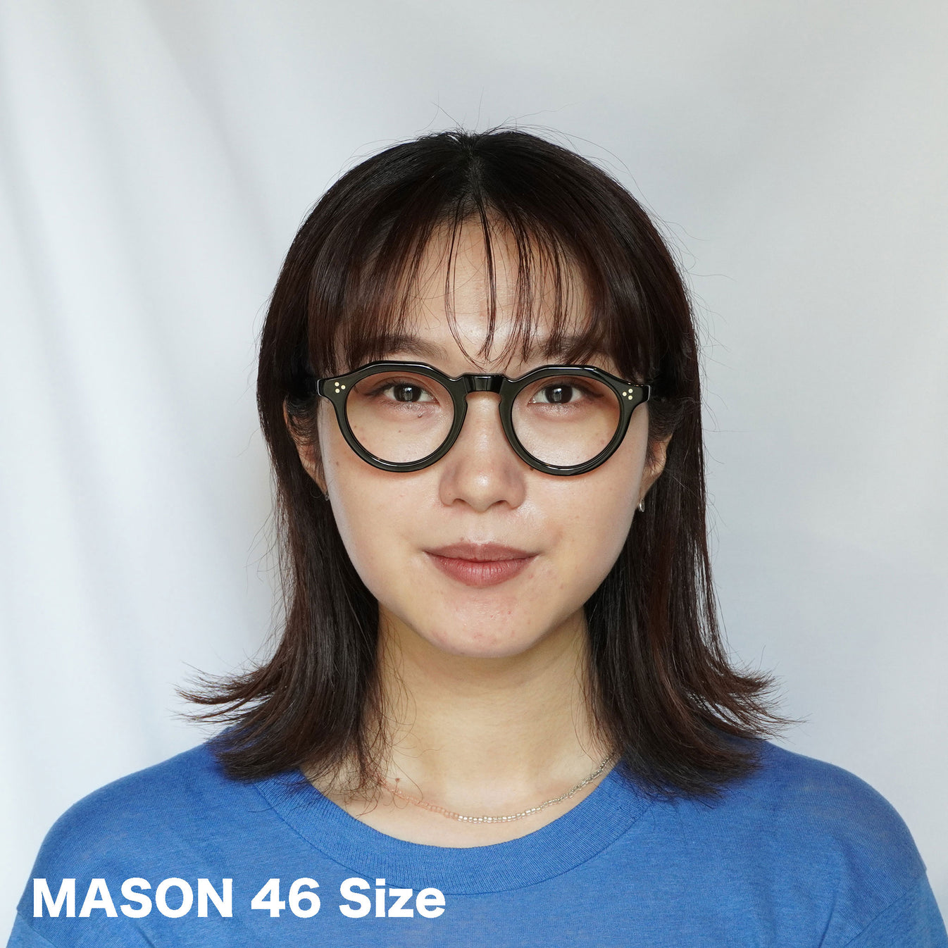 EYEVAN アイヴァン / MASON(46) メイソン46 / PBK (PIANO) ブラック / メガネ – KRANC OPTICAL