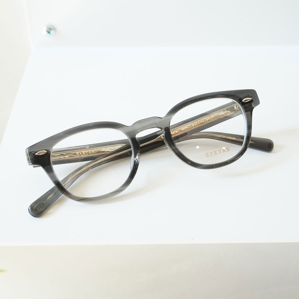EYEVAN アイヴァン / WEBB 45 / WNG (WENGE) / メガネ – KRANC OPTICAL