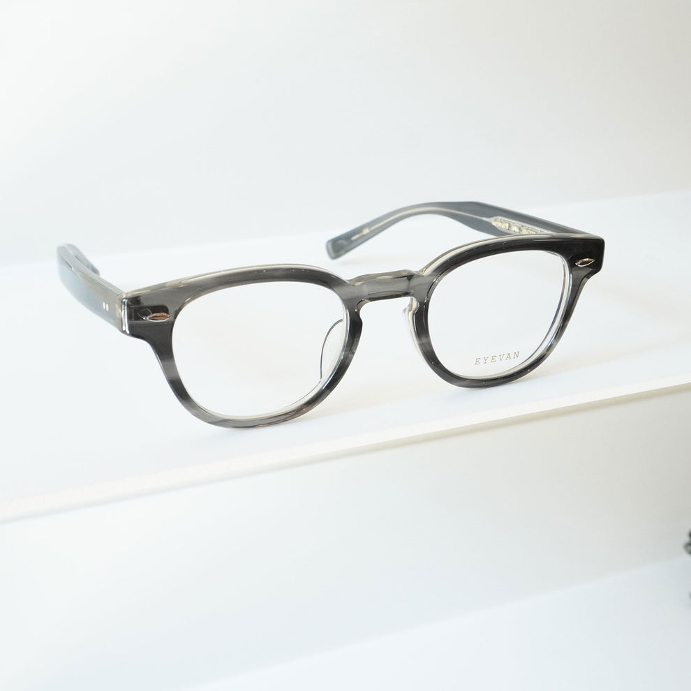 EYEVAN アイヴァン / WEBB 45 / WNG (WENGE) / メガネ – KRANC OPTICAL