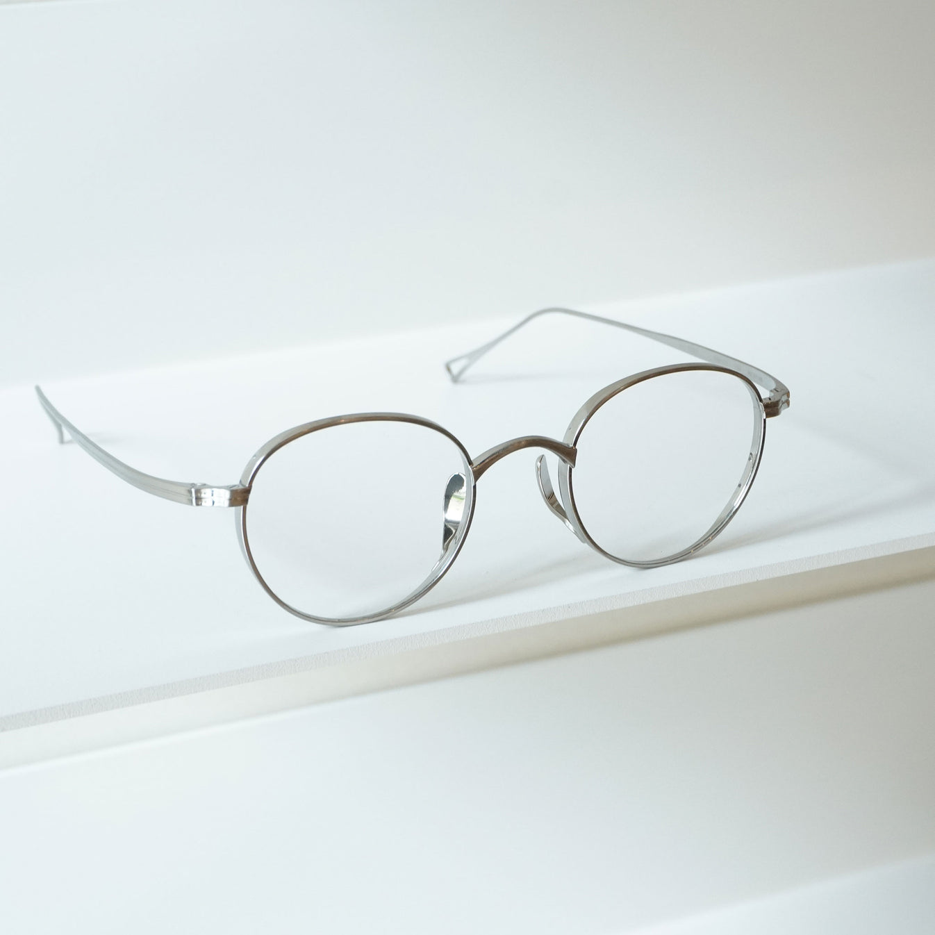 KameManNen カメマンネン / KMN 113 / TSH シルバー / メガネ – KRANC OPTICAL