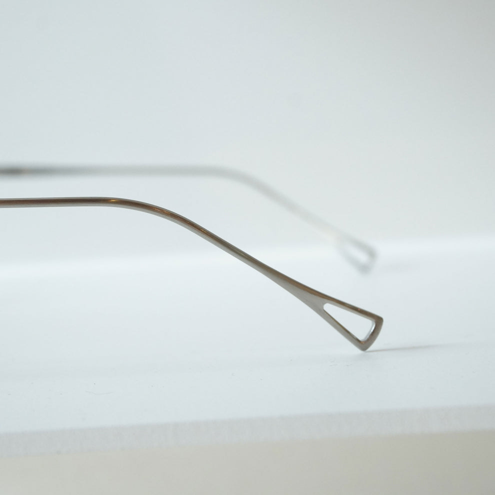 KameManNen カメマンネン / KMN 113 / TSH シルバー / メガネ – KRANC OPTICAL