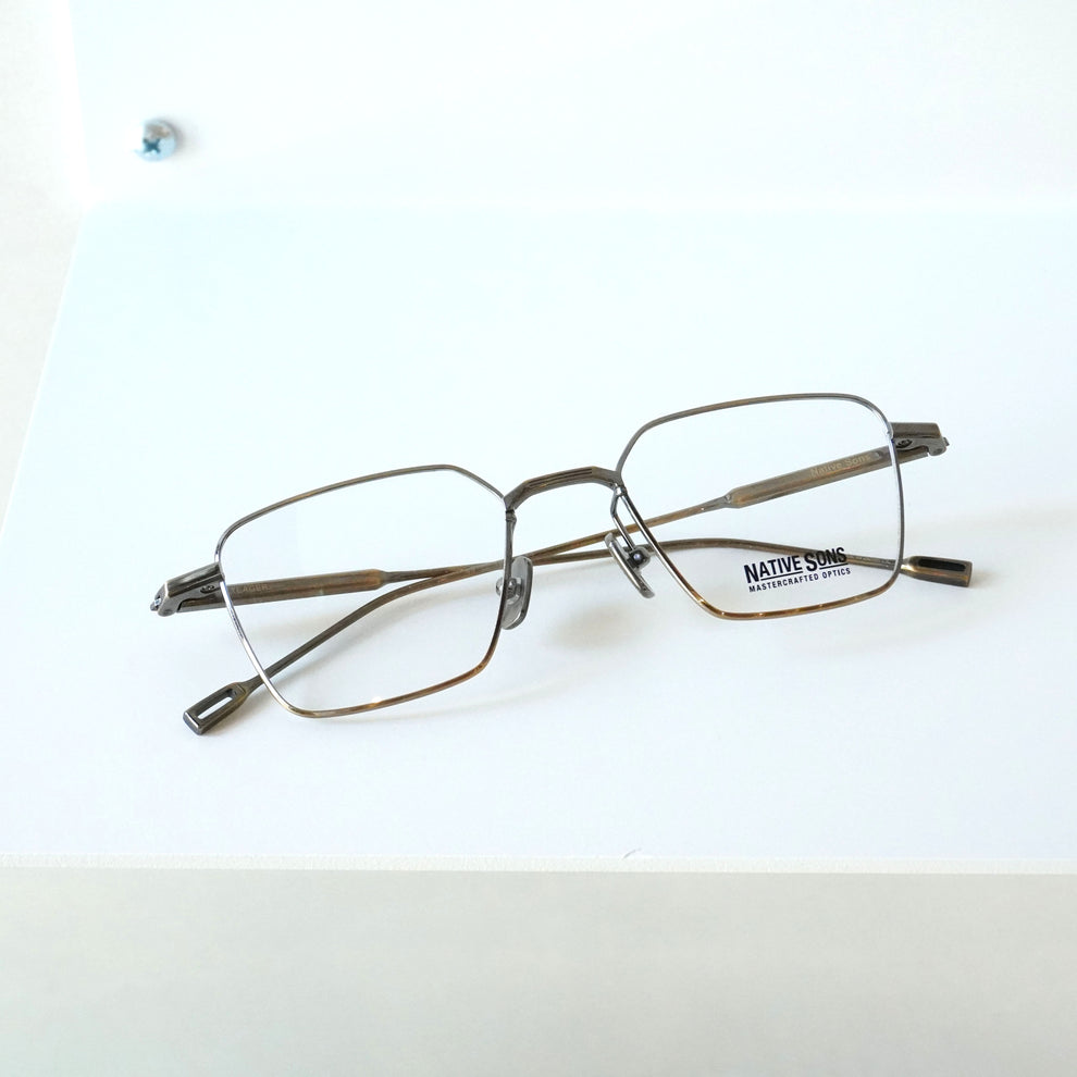 NATIVESONS ネイティブサンズ / YEAGER イエガー / Antique Gold アンティーク ゴールド / メガネ – KRANC OPTICAL